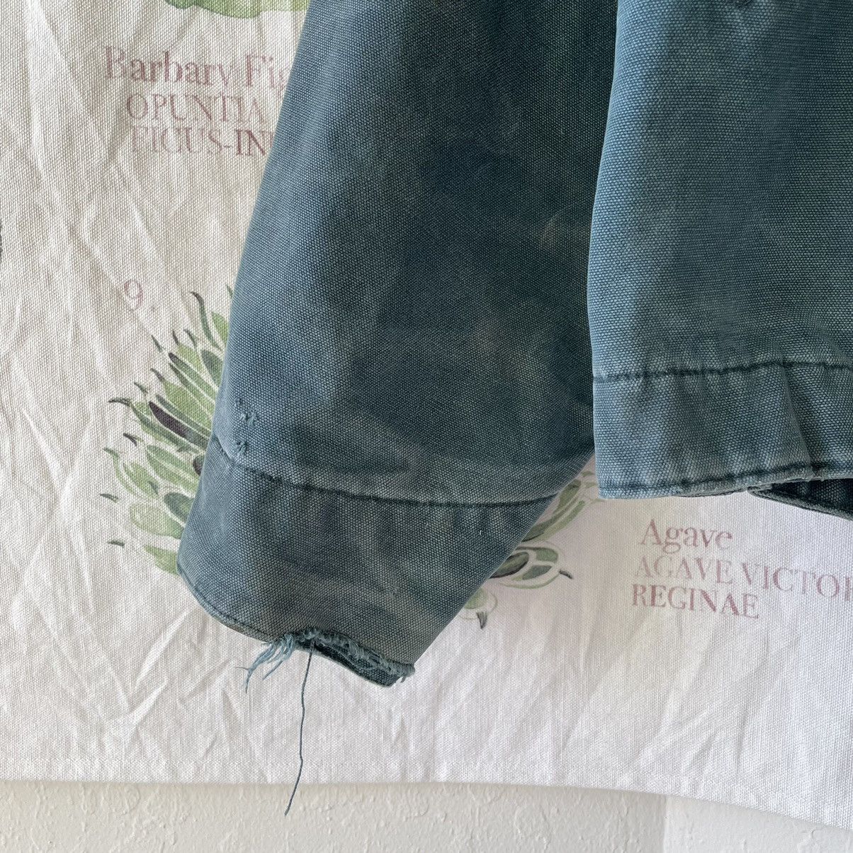 Vintage Carhartt Detroit Jacket J43 HTG Hunter Green Carhartt Jacket ...