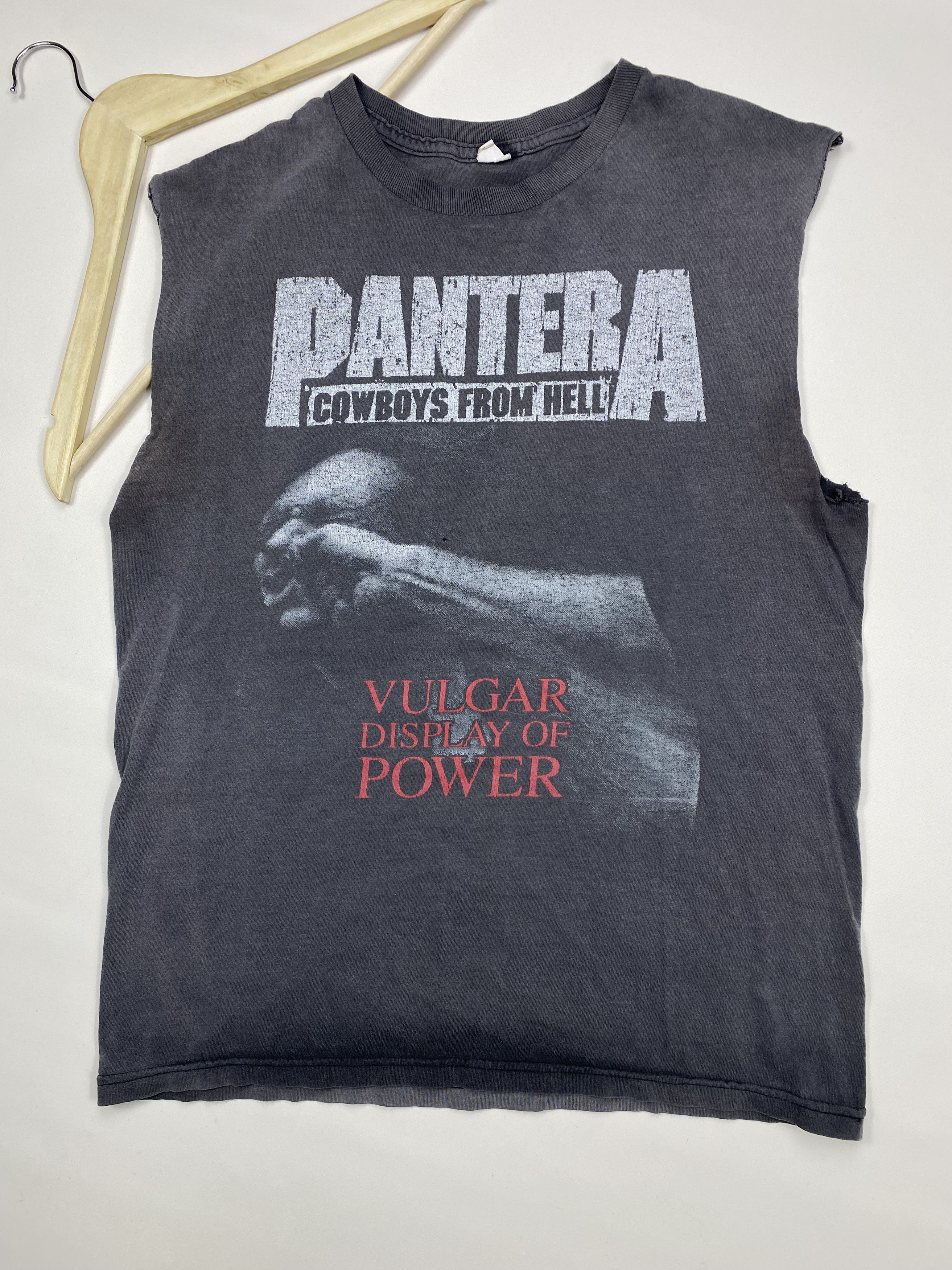 Vintage Pantera Cowboys from Hell Vintage 90s Tank-Top | Grailed