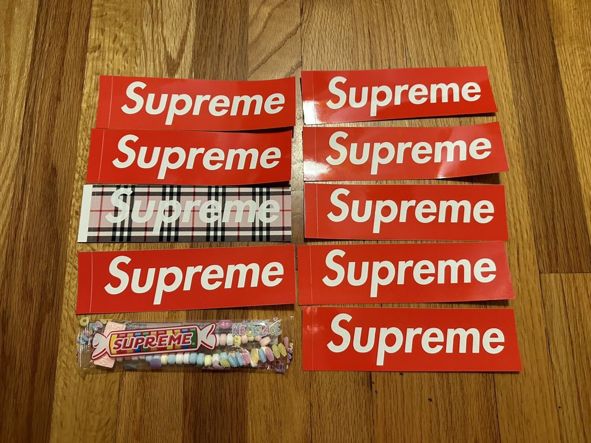 Supreme Assorted Supreme Stickers and Accessories Lot | Grailed
