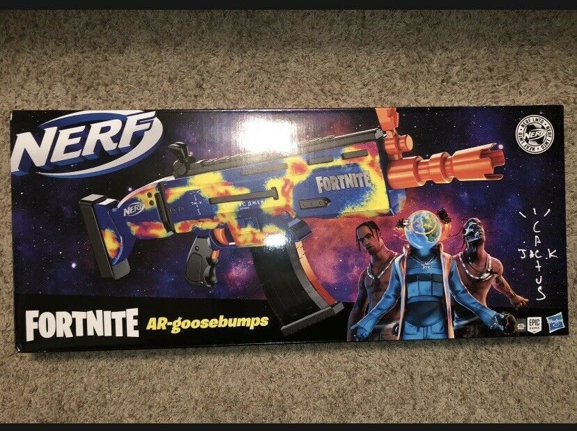 Travis Scott Travis Scott Fortnite AR-Goosebumps Nerf Elite Dart ...