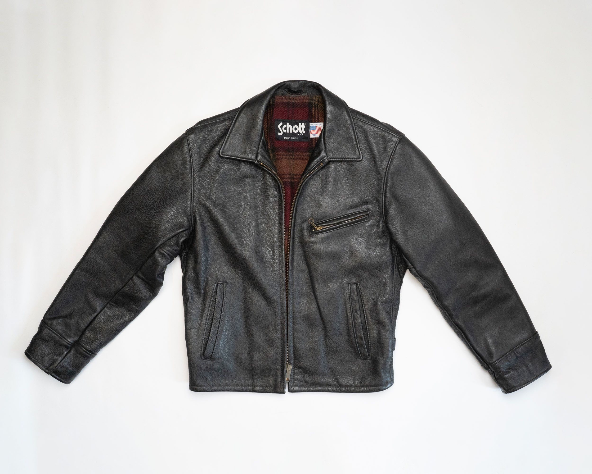 Leather Jacket × Schott Schott 681 Leather Jacket | Grailed