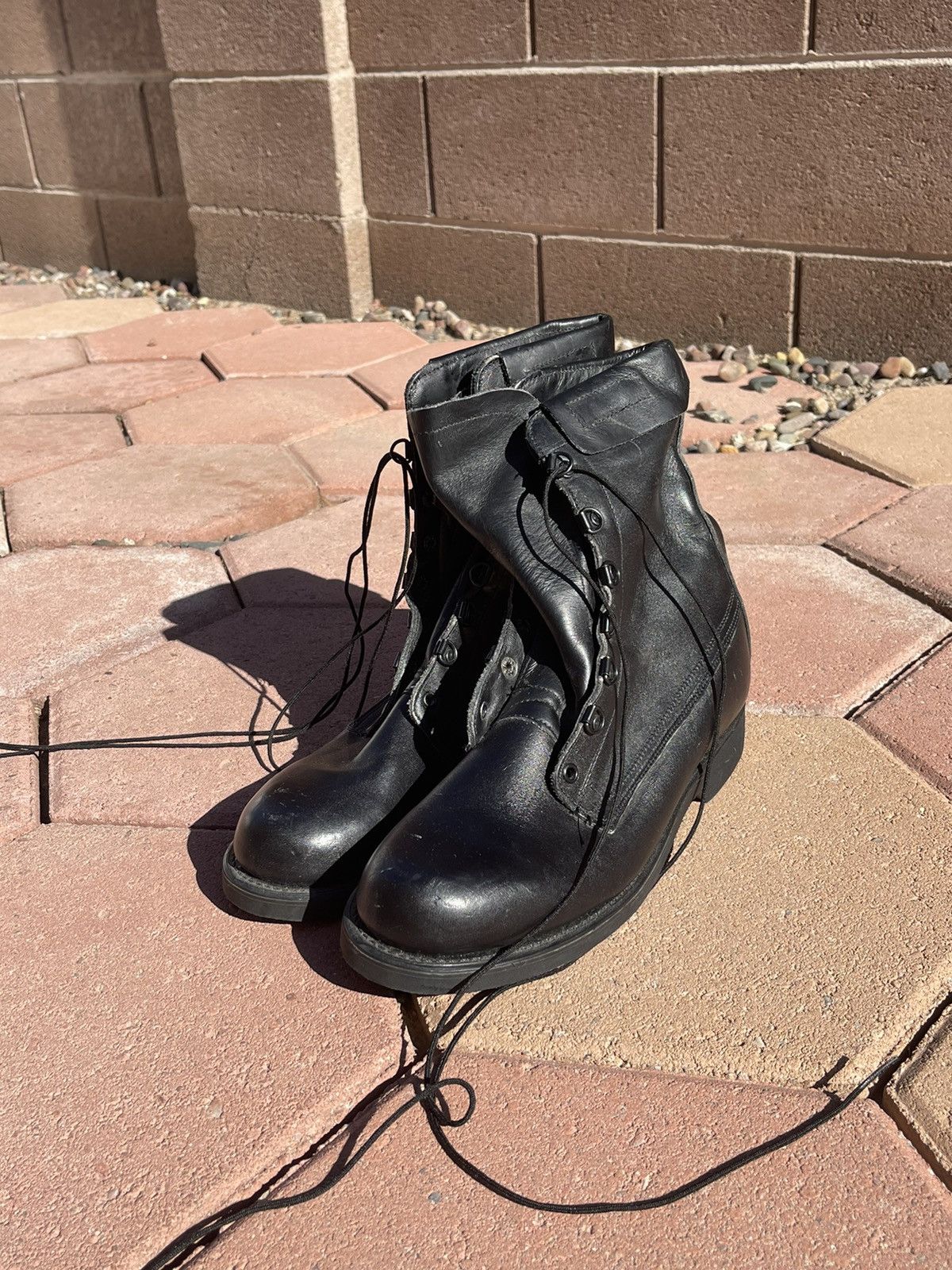 Vintage Vintage Addison Shoe Company Military Boots | Grailed