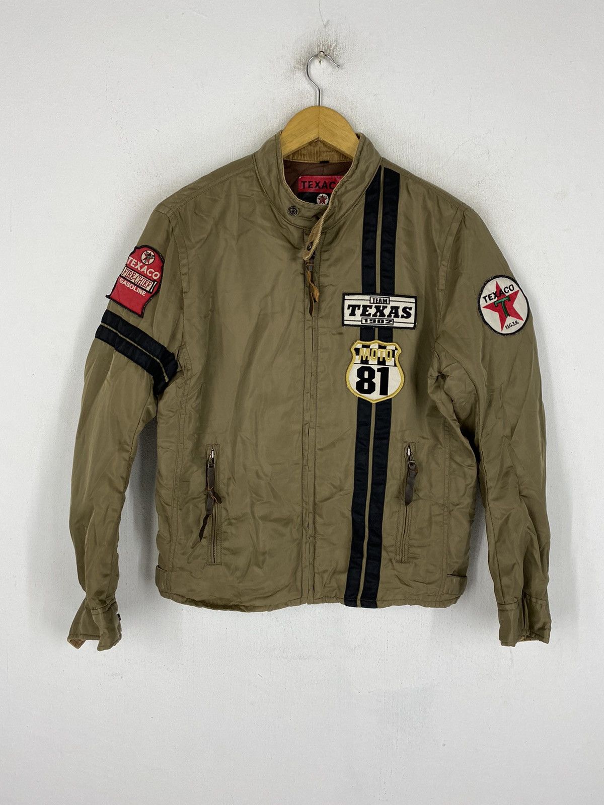Racing Texaco Nylon Rider Jacket Made In Japan | Grailed