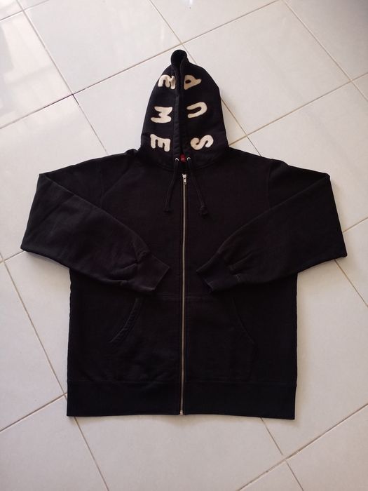 Supreme Supreme Bone Zip Up Hoodie | Grailed