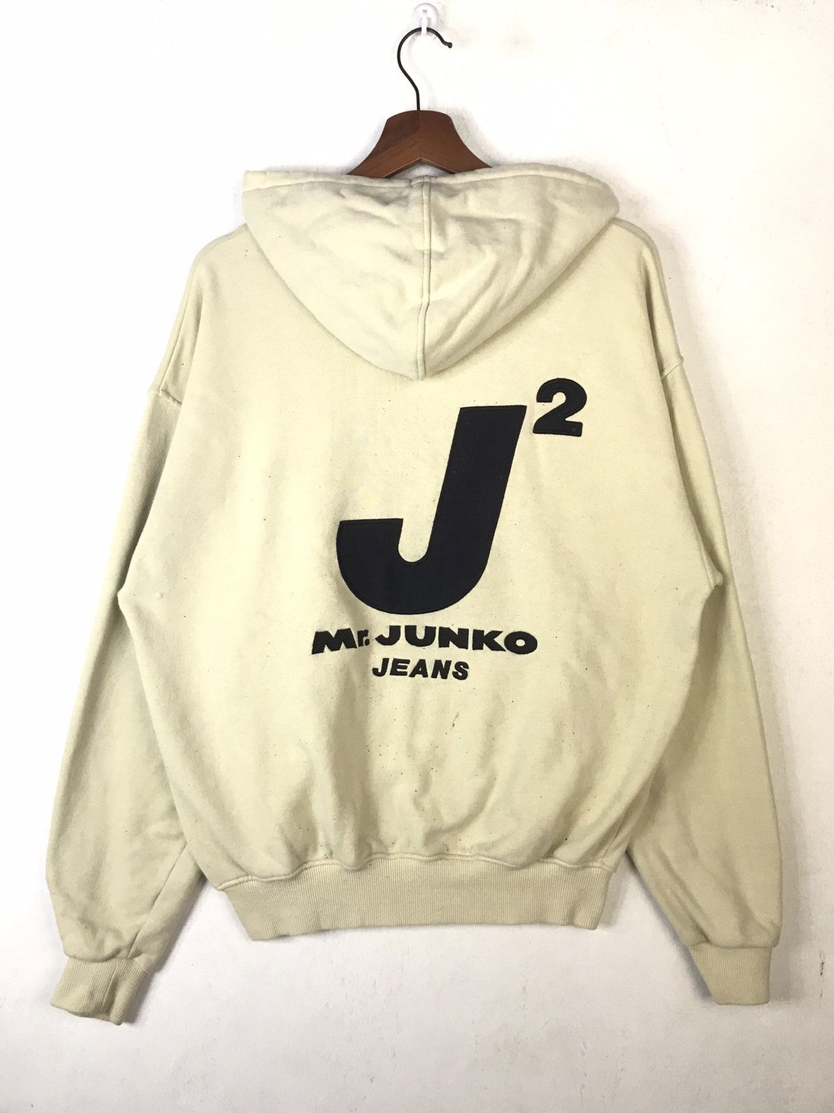 Vintage Vintage Mr Junko Jeans Big Logo Zipper Hoodie | Grailed