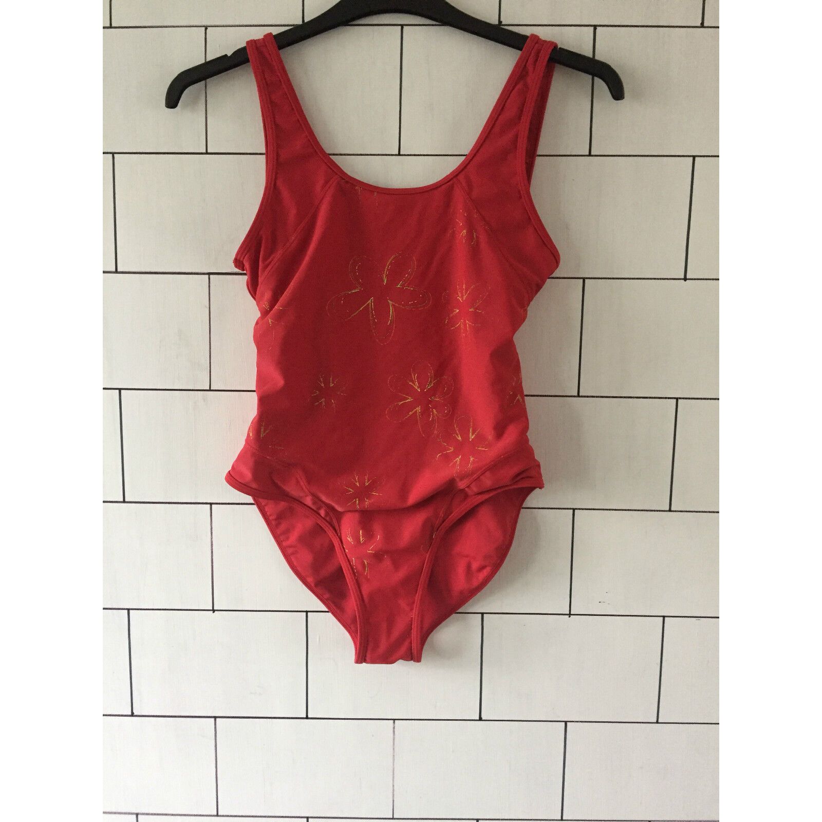 Vintage VTG 1 PIECE 90S SWIMMING COSTUME LEOTARD FESTIVAL BODYSUIT ...