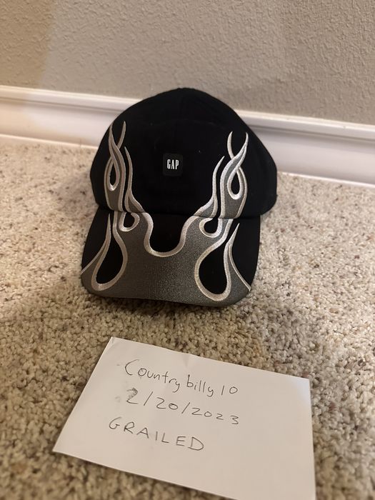 Gap Yeezy Gap Flames Hat | Grailed