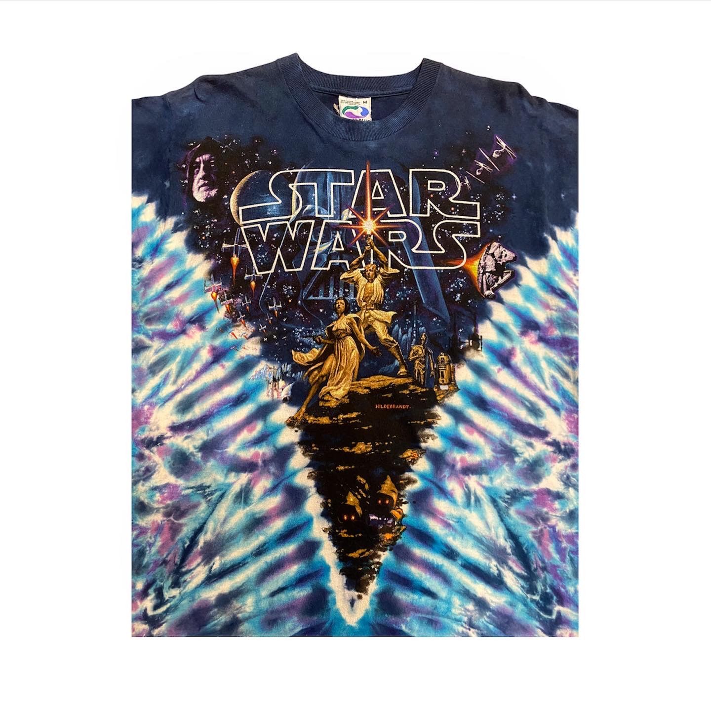 Liquid Blue 1990s Liquid Blue Star Wars Hildebrandt Tie Dye Shirt | Grailed