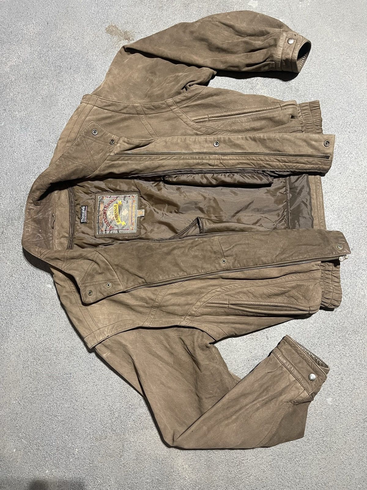 Genuine Leather × Leather Jacket × Wilsons Leather Adventure Bound ...