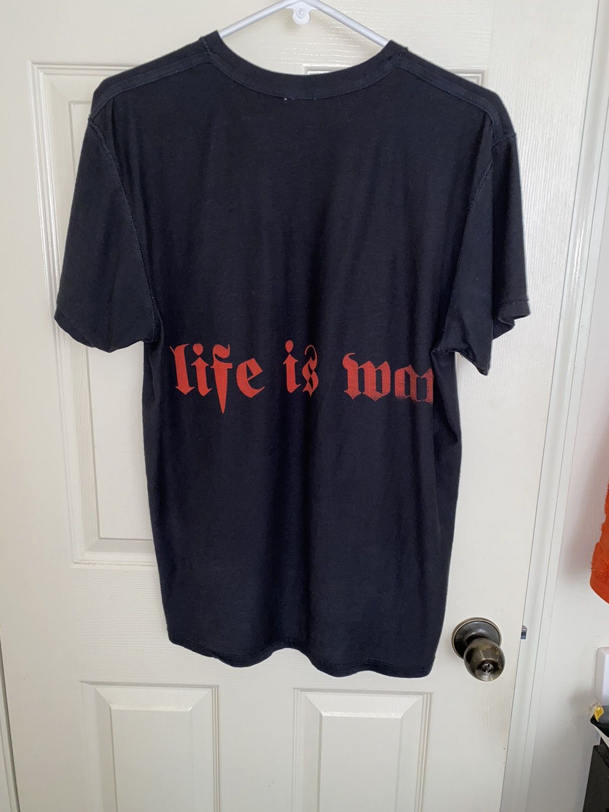 Playboi Carti Mitch Modes Life Is War Sad Mickey Mouse Tee | Grailed