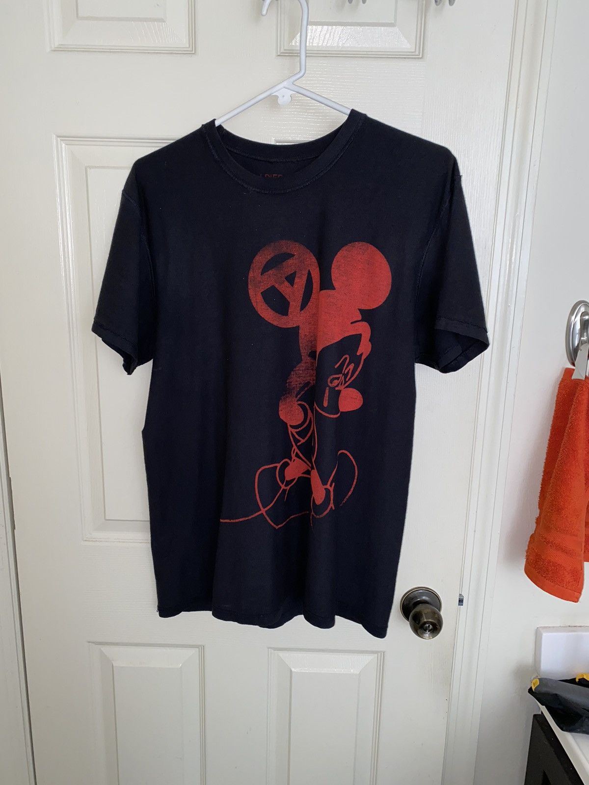 Playboi Carti Mitch Modes Life Is War Sad Mickey Mouse Tee | Grailed