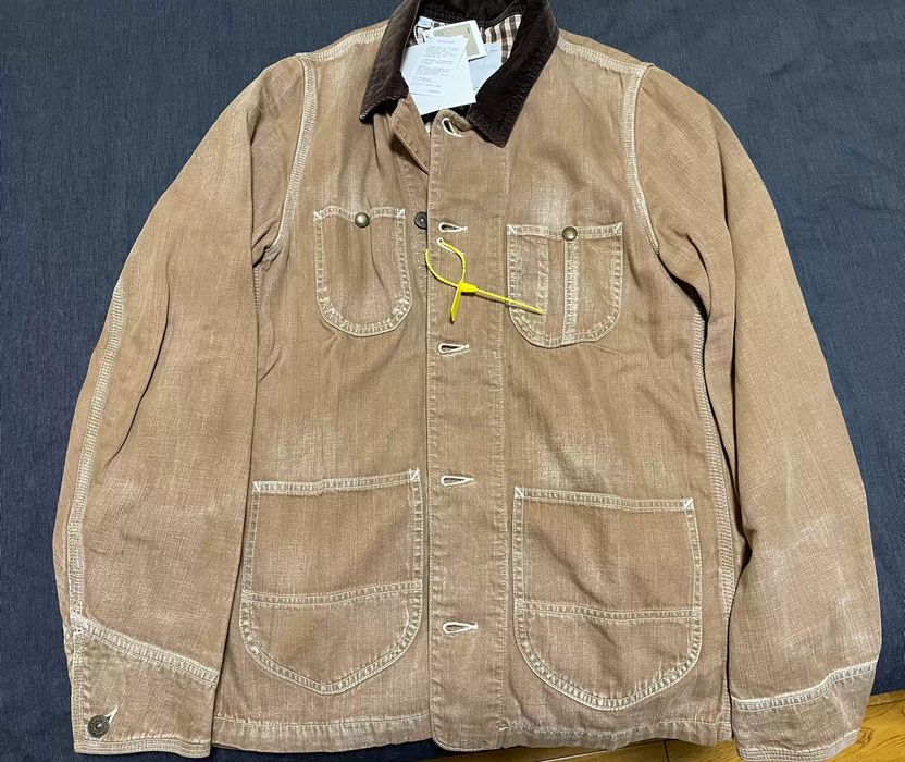 Visvim Visvim mud dye vintage jacket | Grailed