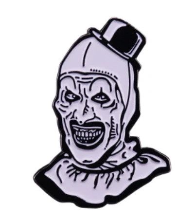 Custom Art The Clown Terrifier Movie Custom Made Enamel Pin | Grailed