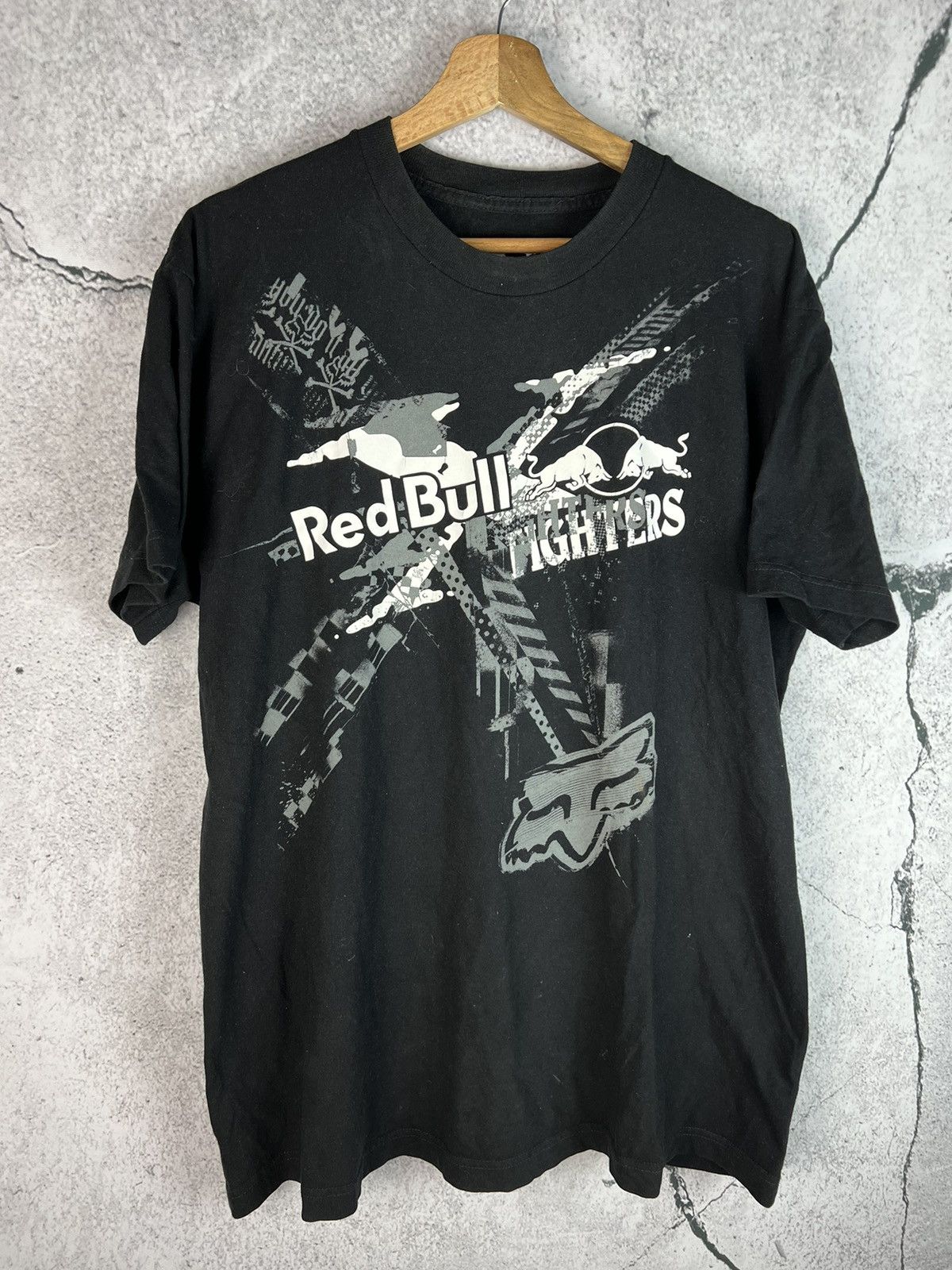 Racing × Red Bull × Vintage Red Bull fighters x fox racing vintage ...