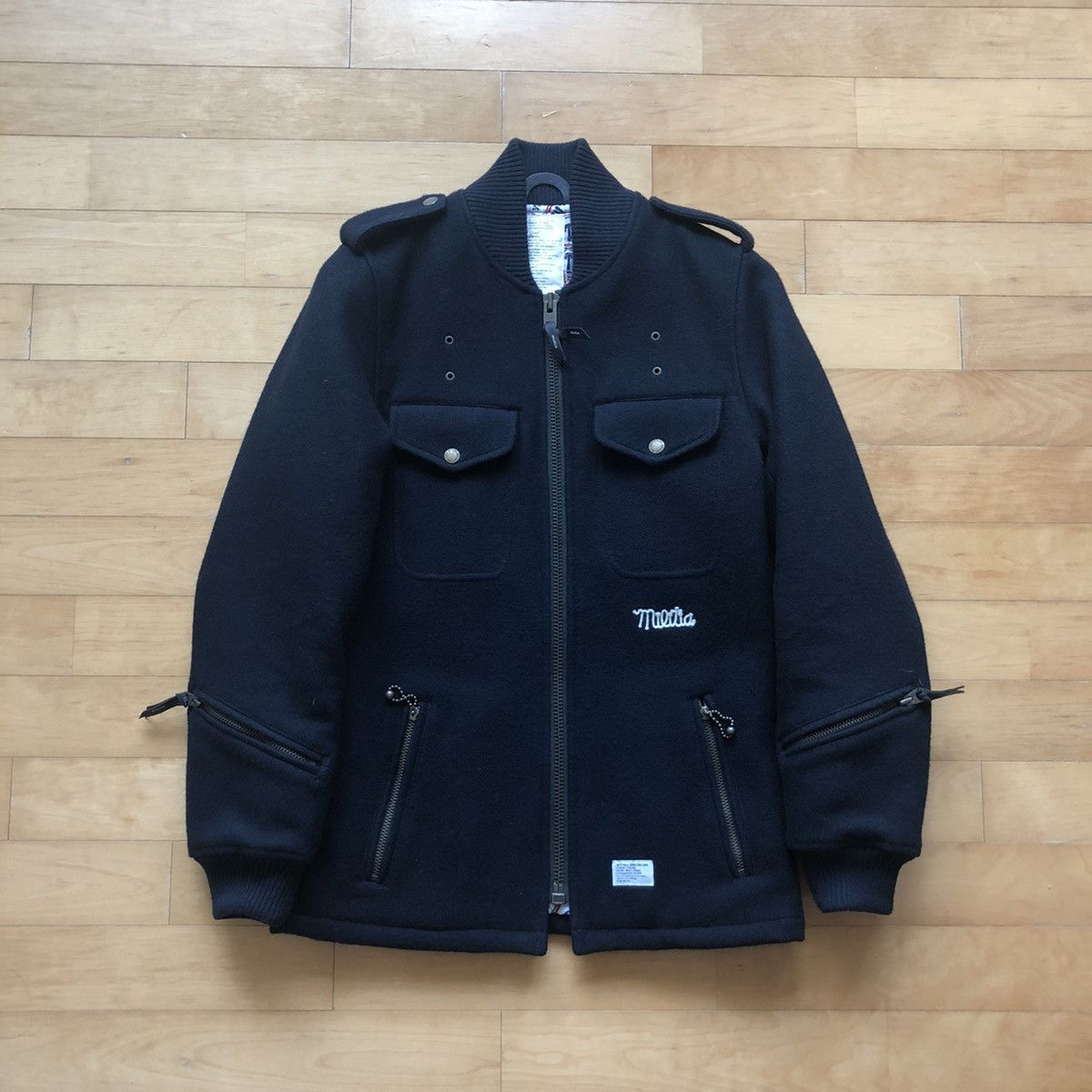 Vintage × Wtaps OG Wtaps Wool riders jacket S | Grailed