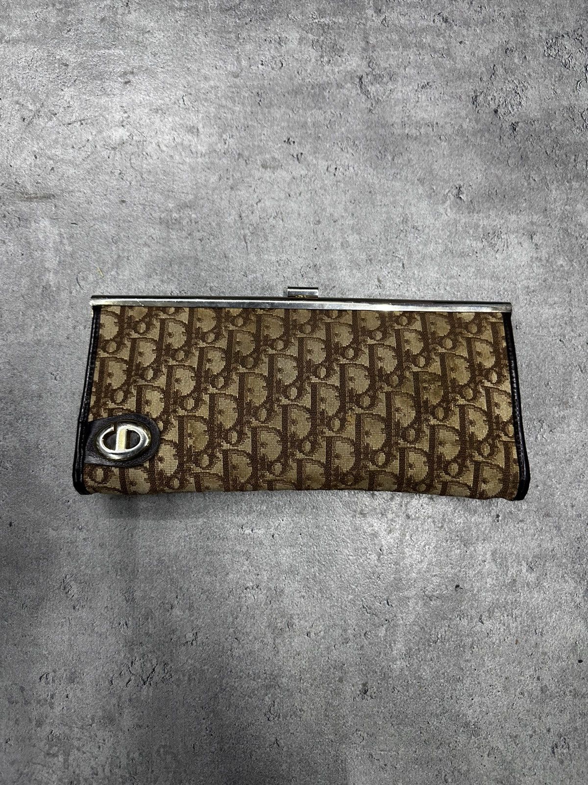 Dior × Vintage Dior monogram 80s vintage handbag clutch luxury designer ...