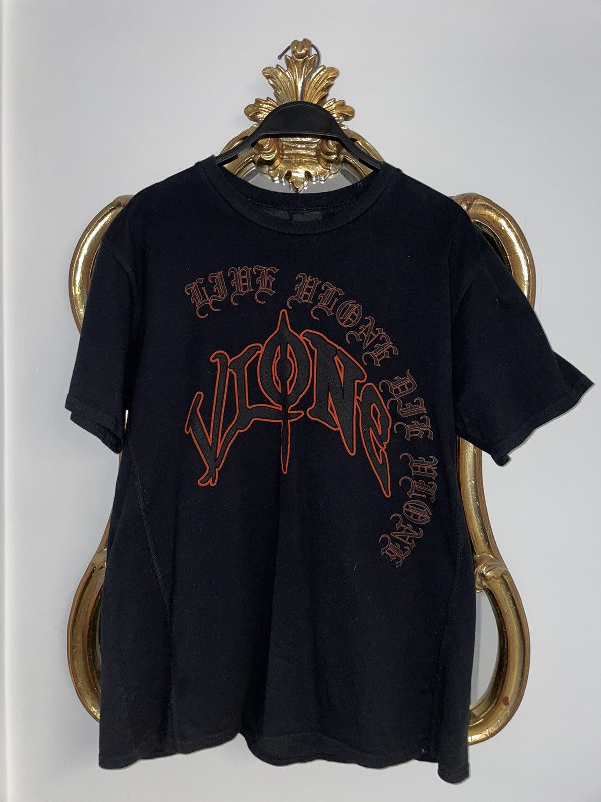 Vlone VLONE eye tee (gothic Vlone) | Grailed
