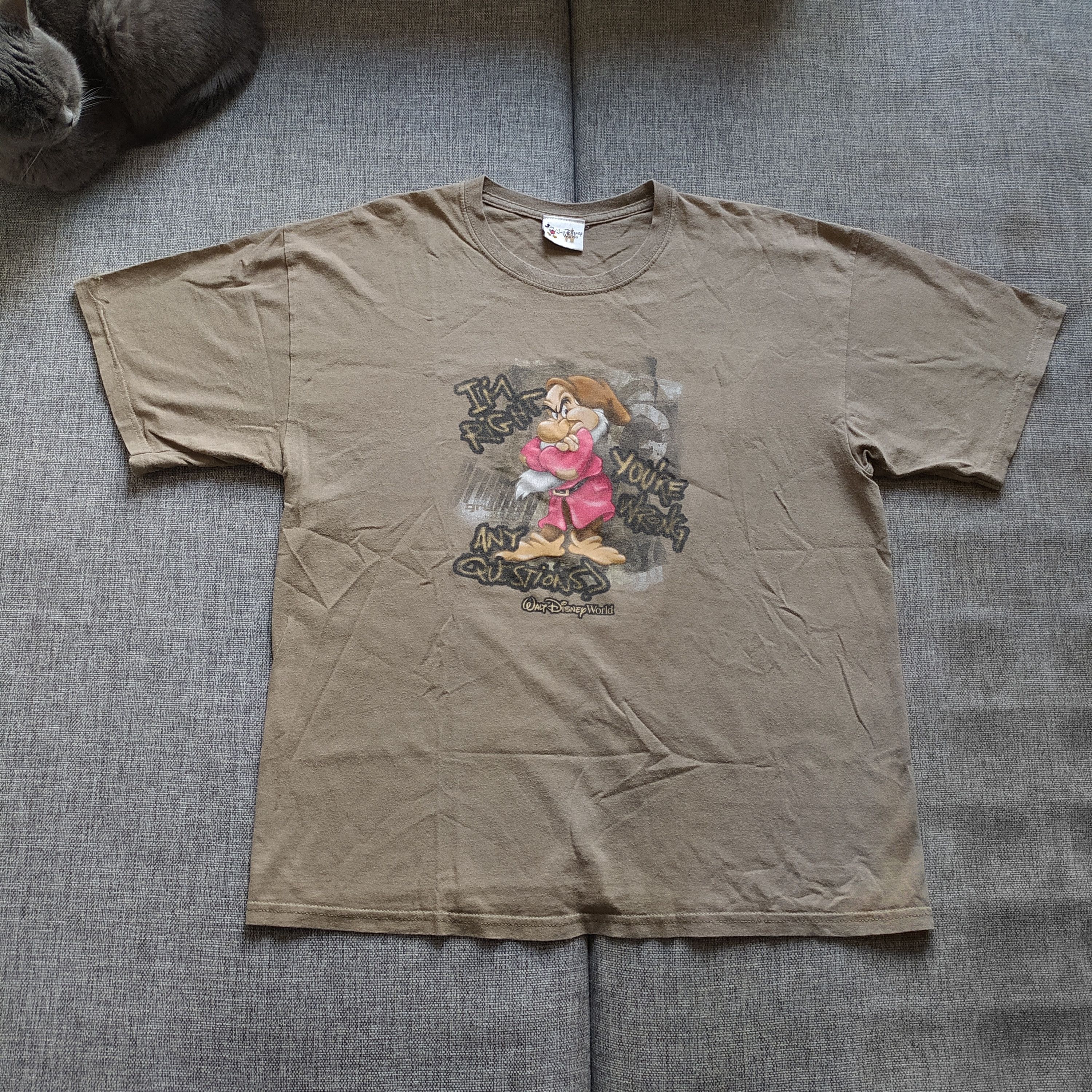 Disney × Streetwear × Vintage Vintage 90s Walt Disney Cartoon Art Gnome ...