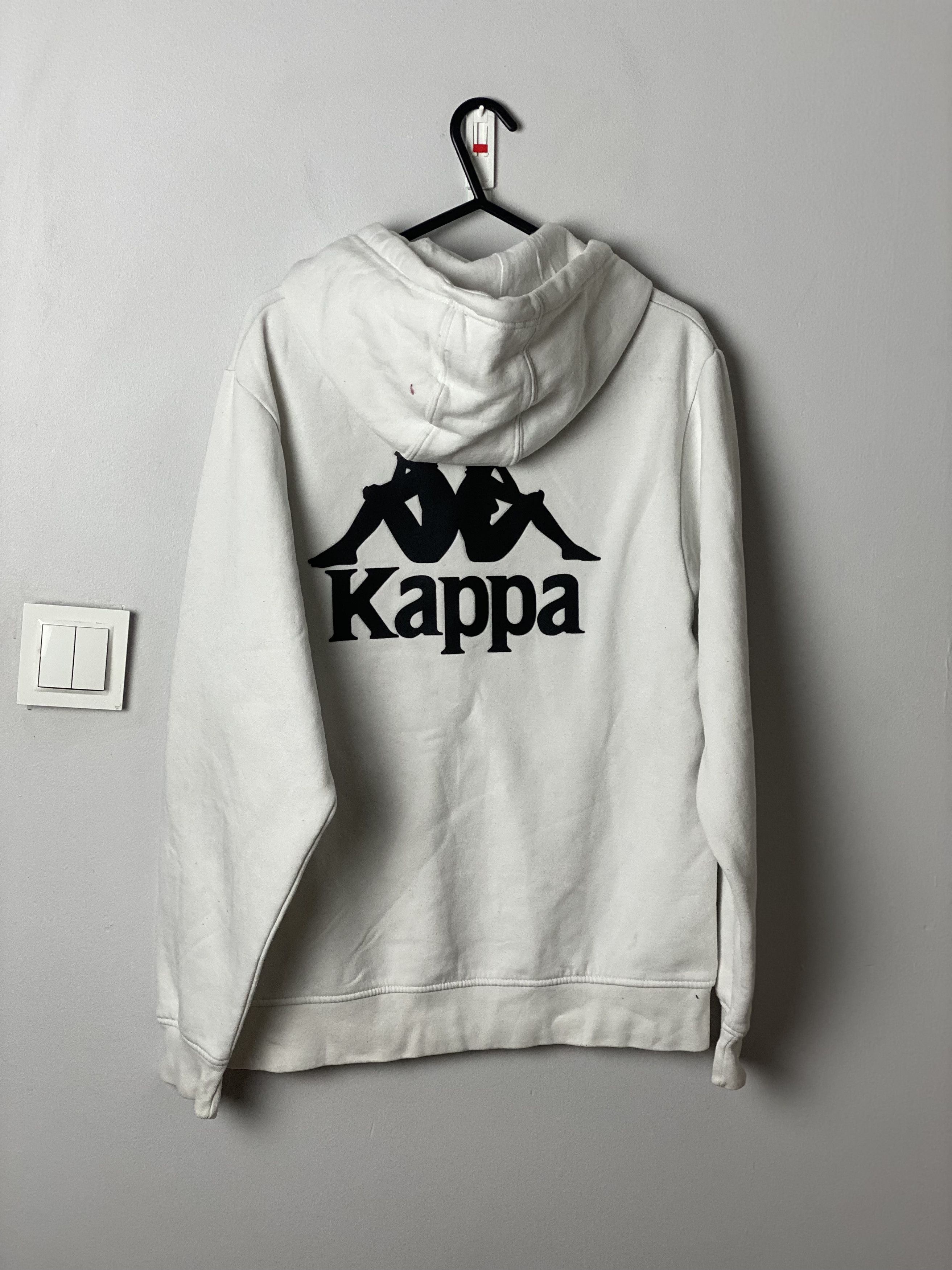 Kappa Kappa hoodie big logo | Grailed