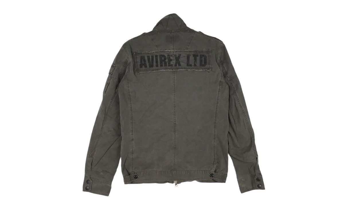 Avirex × Military Avirex Military Jacket Biglogo Design | Grailed