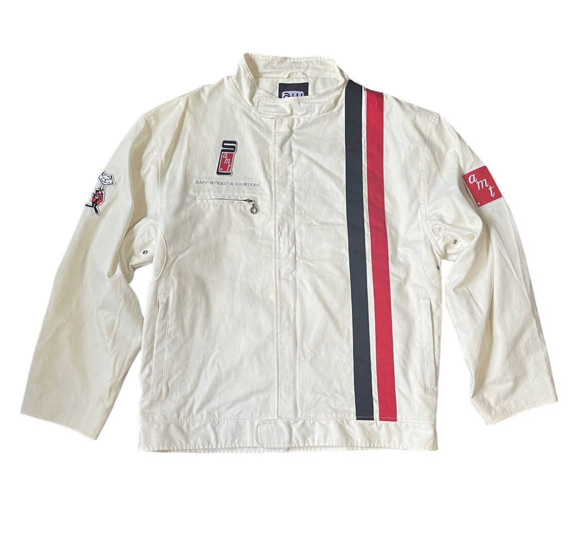 Japanese Brand × Streetwear × Vintage Vintage Racing Zip Up Jacket ...