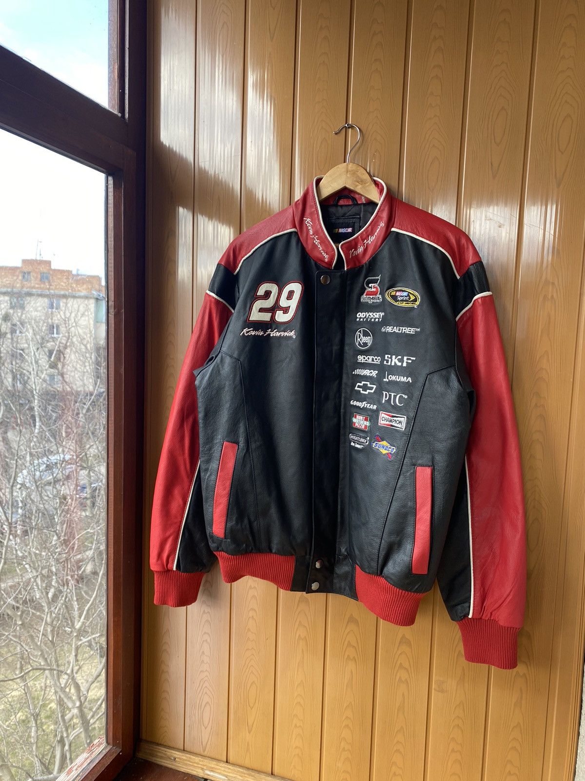 NASCAR Vintage NASCAR Jimmy John’s Formula 1 Racing Leather Jacket ...