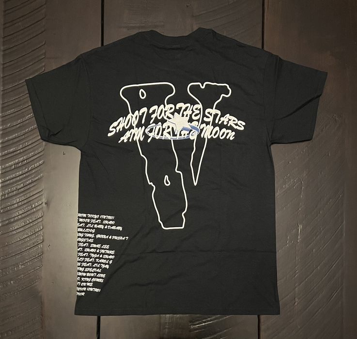 Vlone Vlone Pop Smoke Rose Tracklist Tee | Grailed