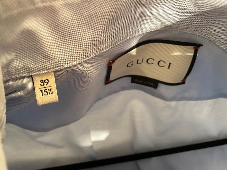Gucci Snake Embroidery Gucci Button Down King-snake | Grailed