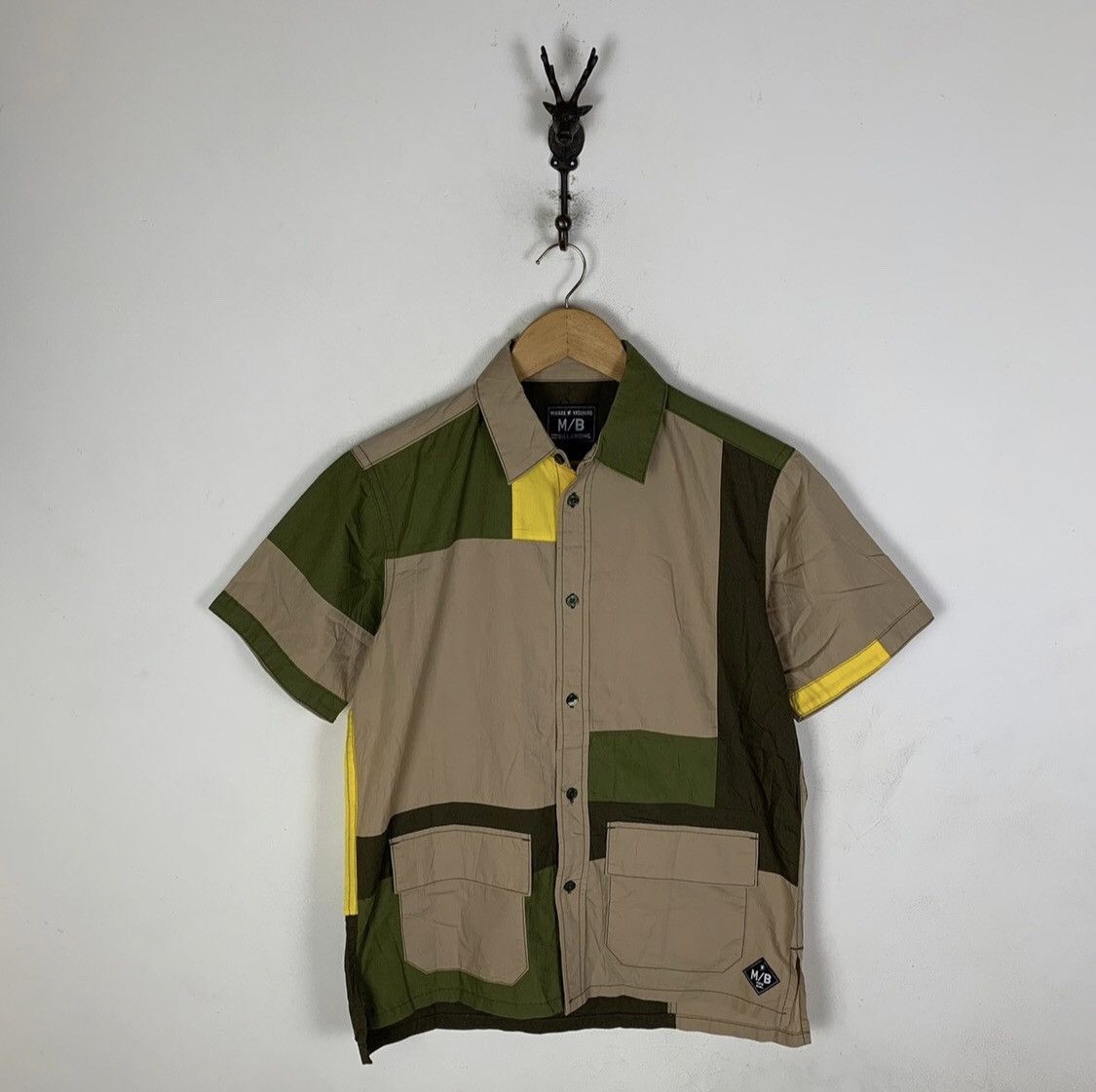 Billabong Billabong x Mihara Yasuhiro Patchwork Shirt | Grailed