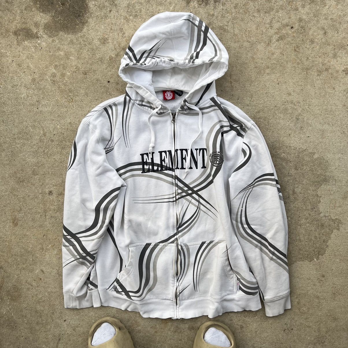 Element × Streetwear × Vintage 2000’s Element Sweater zip up | Grailed