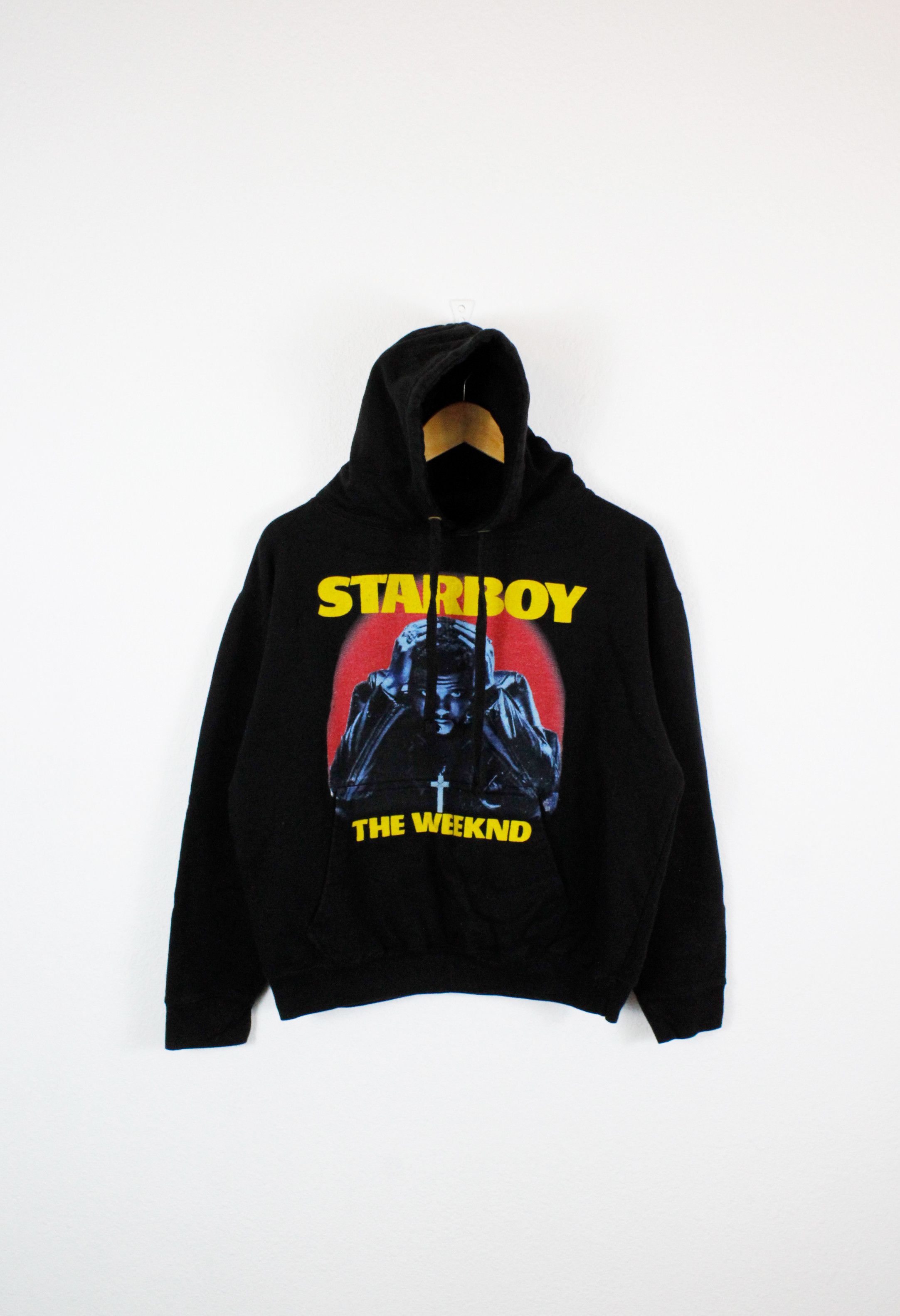 The Weeknd × XO Womens The Weeknd Starboy Tour Merch Logo Hoodie | Grailed