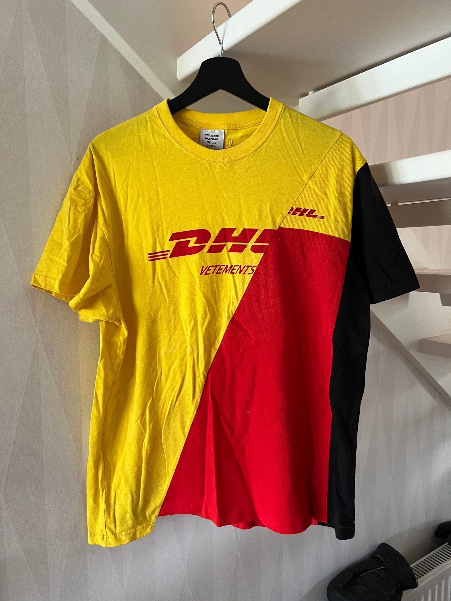 Vetements Vetements x DHL Hybrid Tee | Grailed