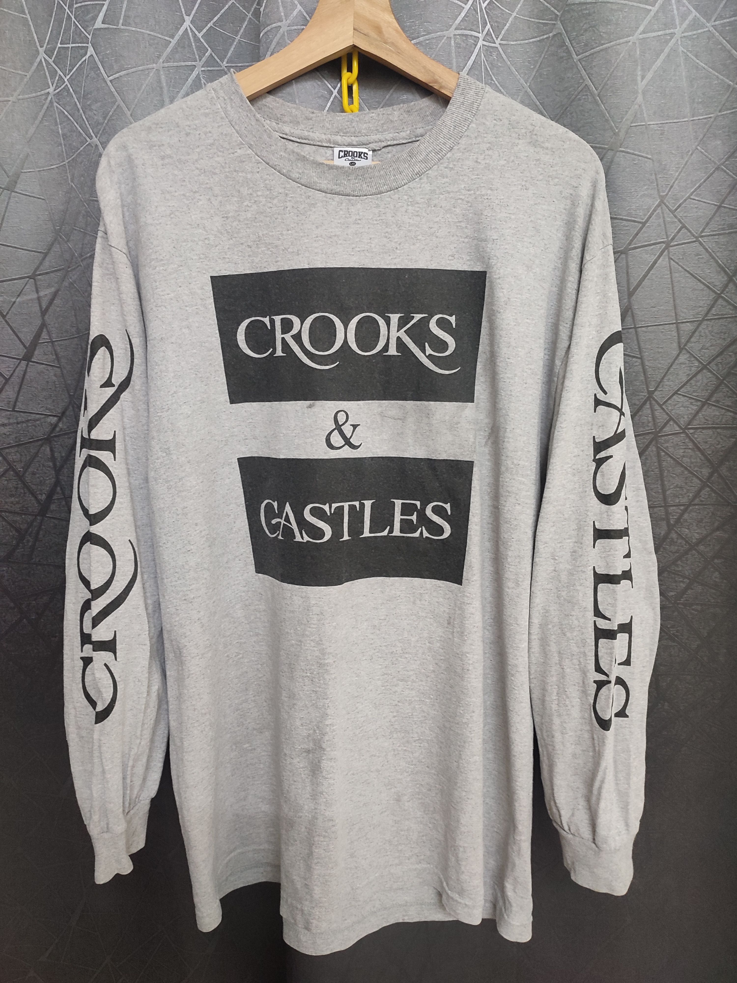 Crooks & Castles × Death Row Records × Vintage Long Sleeve Crooks ...
