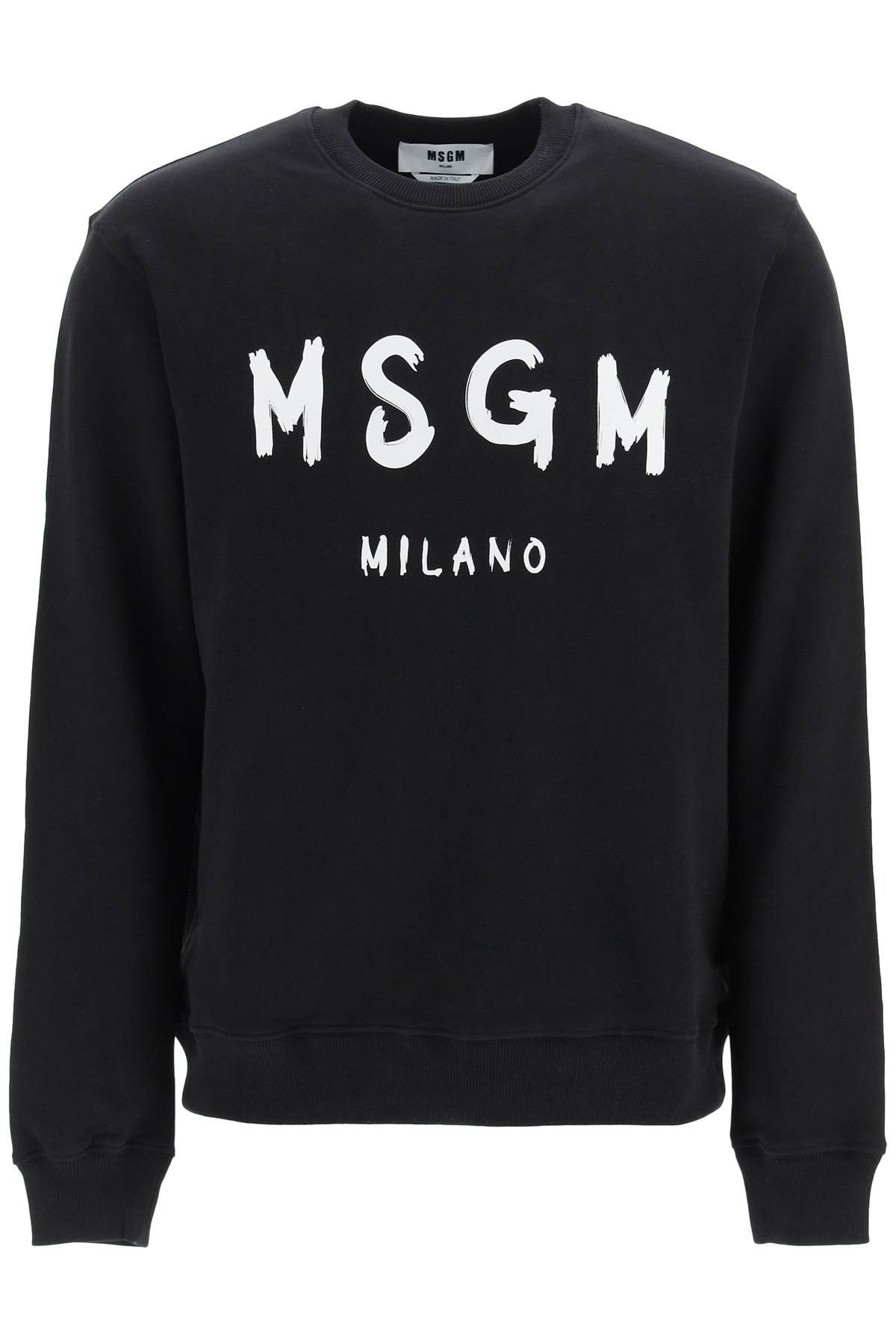 MSGM Msgm brushed logo sweatshirt | Grailed