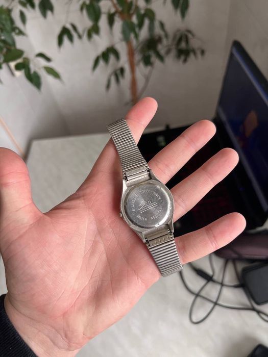 Vintage Vintage 1990s Fishbone watch futuristic Green Logo | Grailed