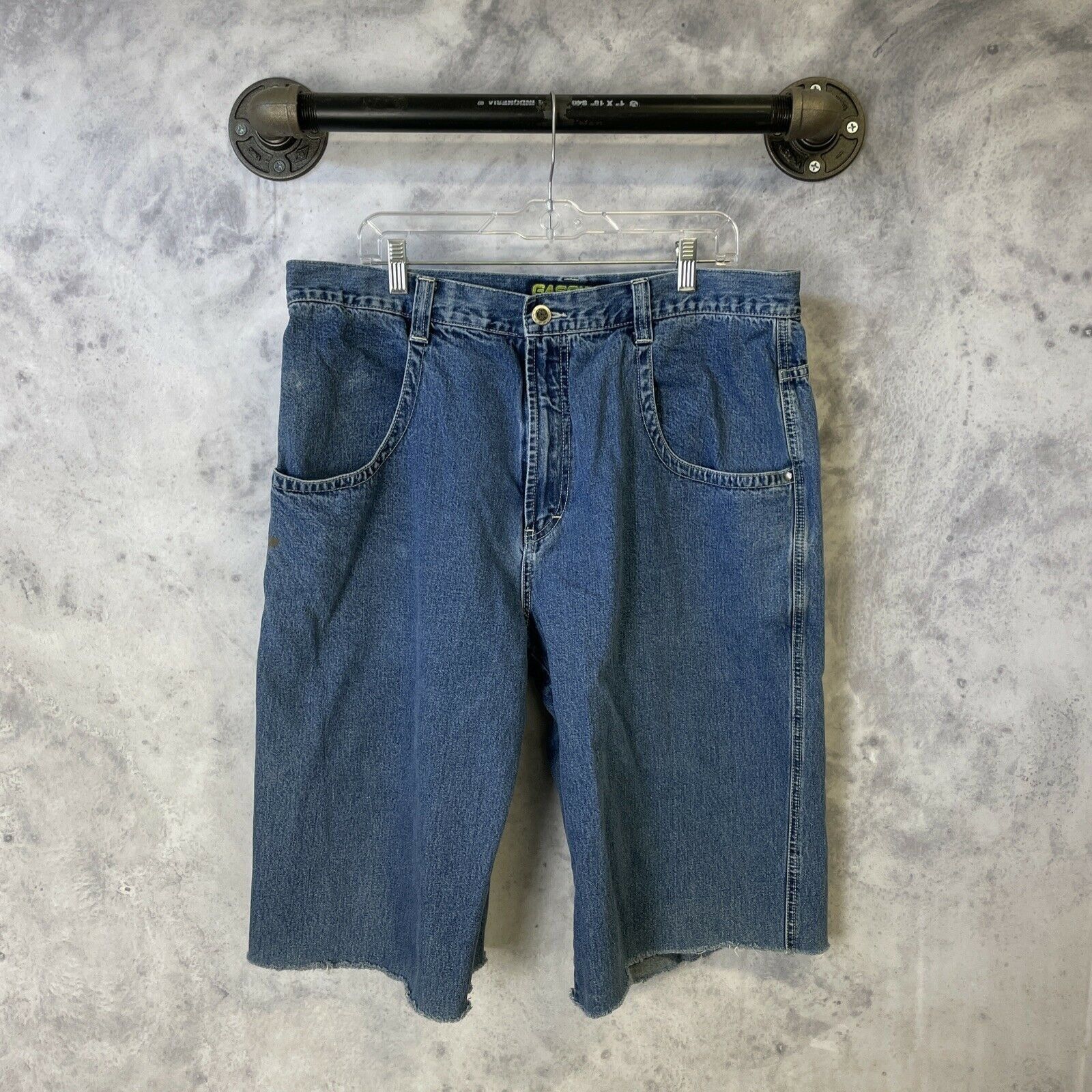 Vintage VTG Gasoline Jean by Ralph Nakash Shorts Frayed Cut Off | Grailed