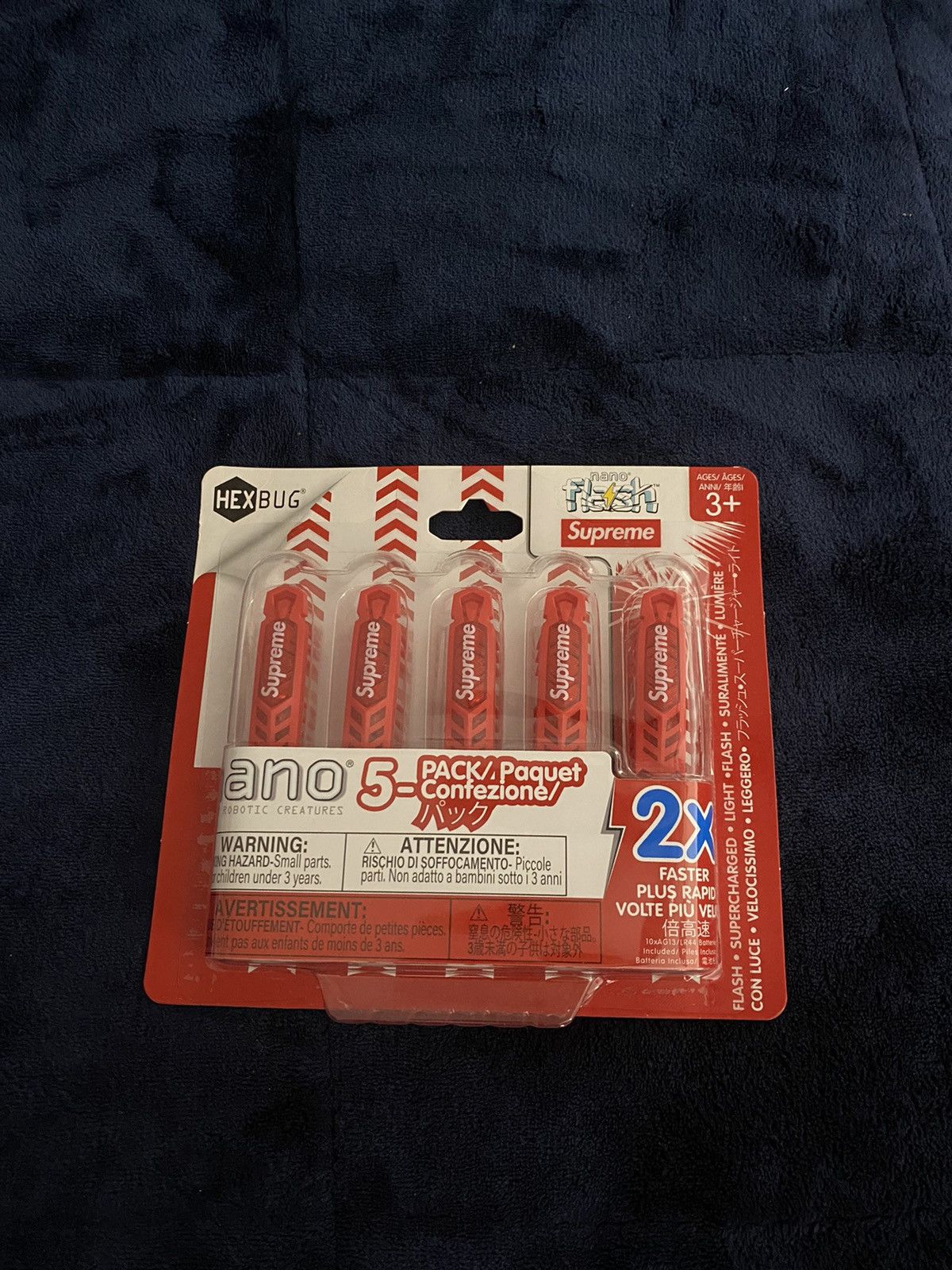 Supreme Red supreme hex bug toy | Grailed