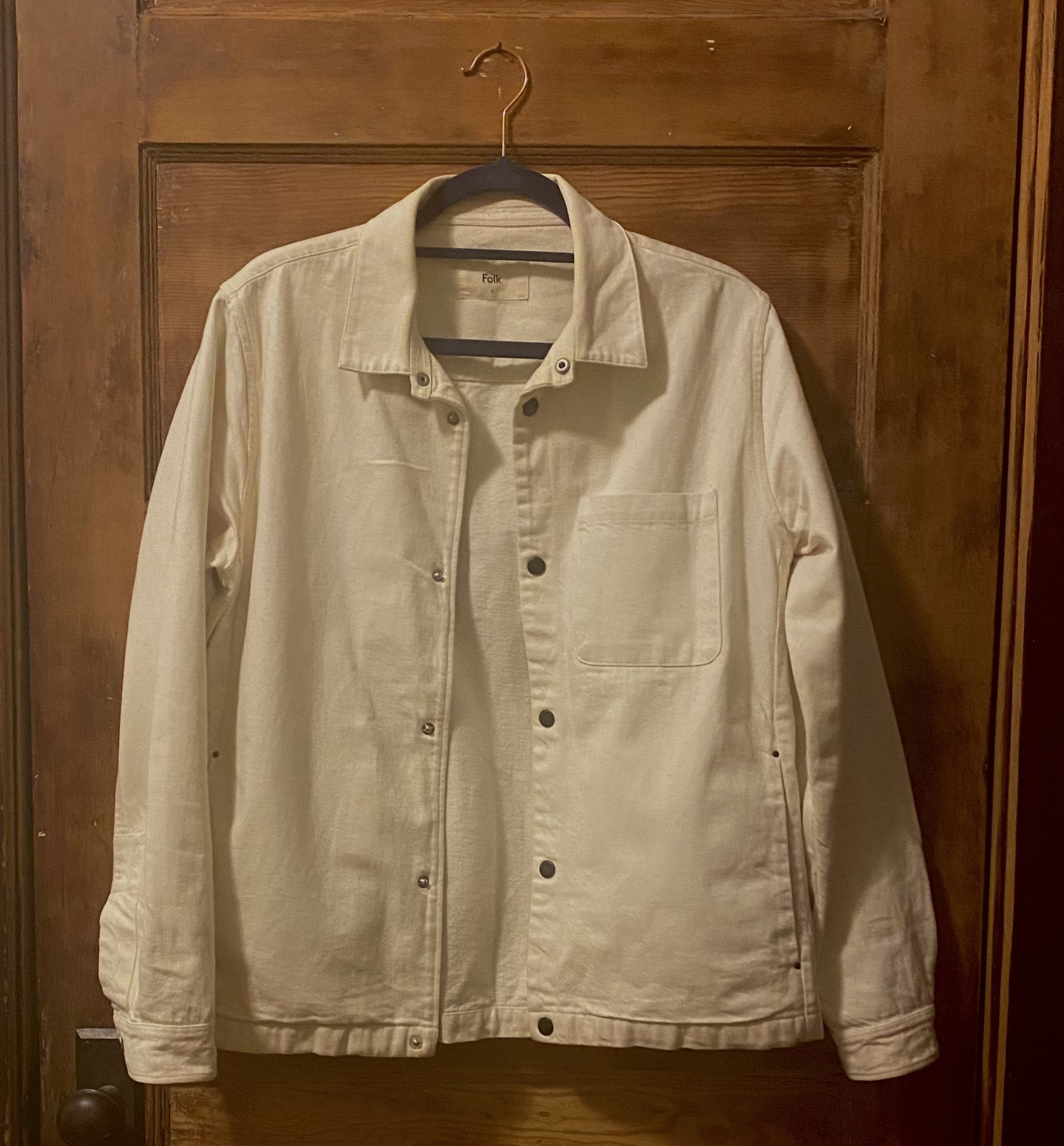 Folk Off white chore coat | Grailed