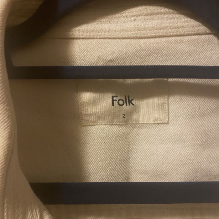 Folk Off white chore coat | Grailed