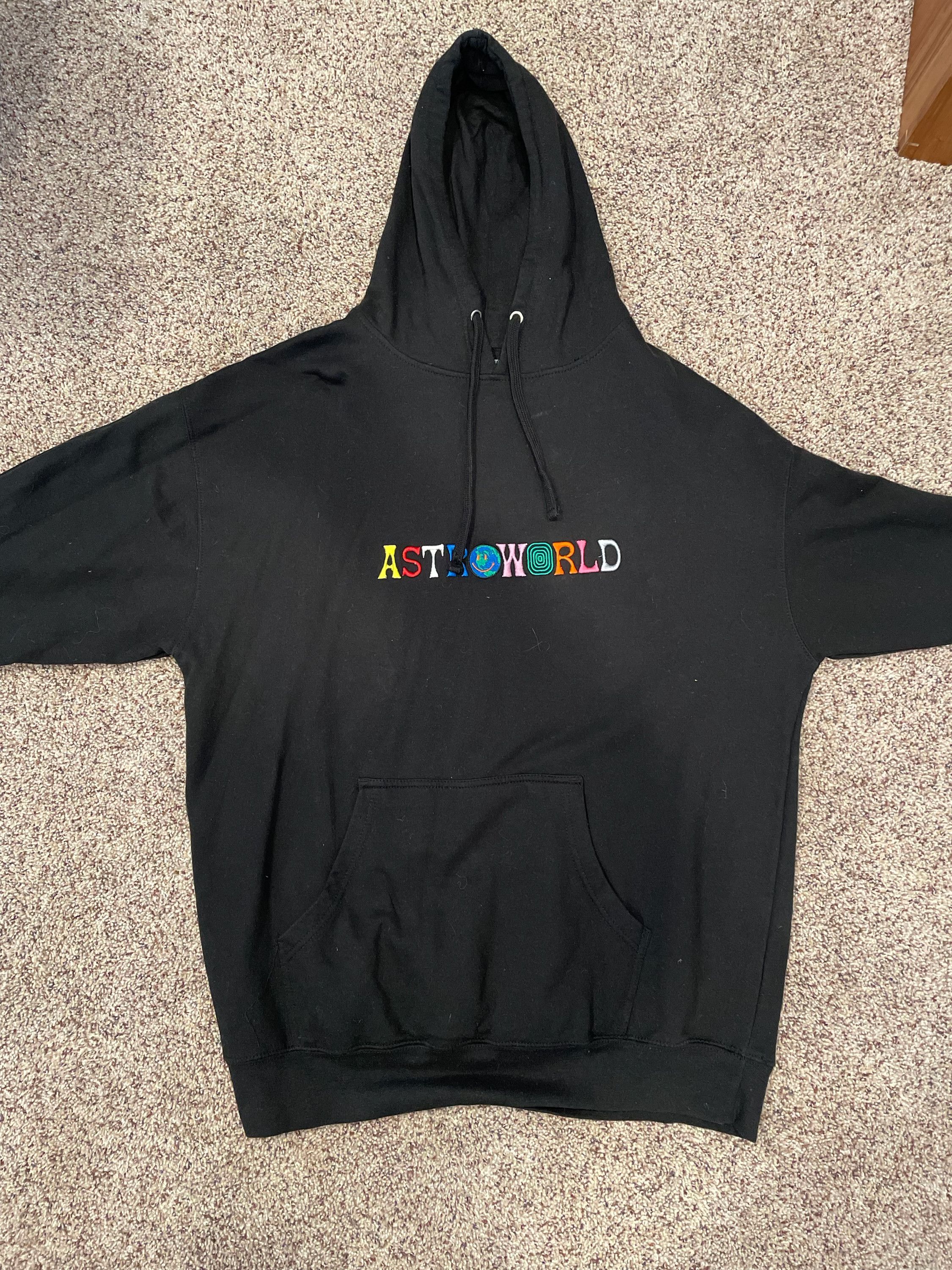 Travis Scott Travis Scott Astroworld Logo Hoodie | Grailed