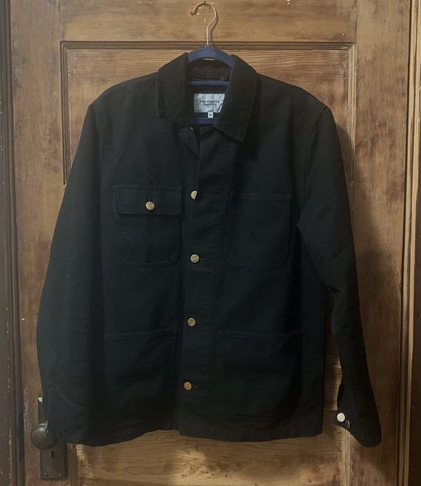 Carhartt Wip Carhartt WIP black chore coat | Grailed