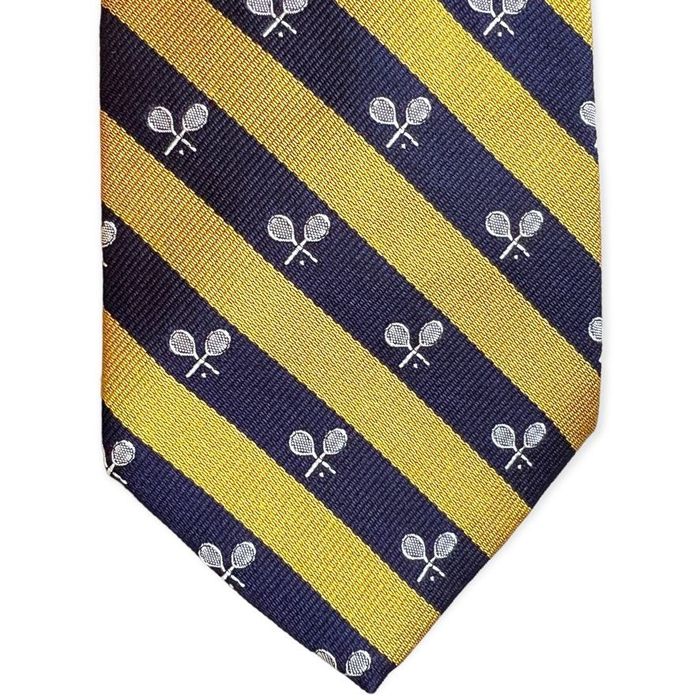 Polo Ralph Lauren Polo Ralph Lauren Navy Blue Gold Stripe Tennis ...