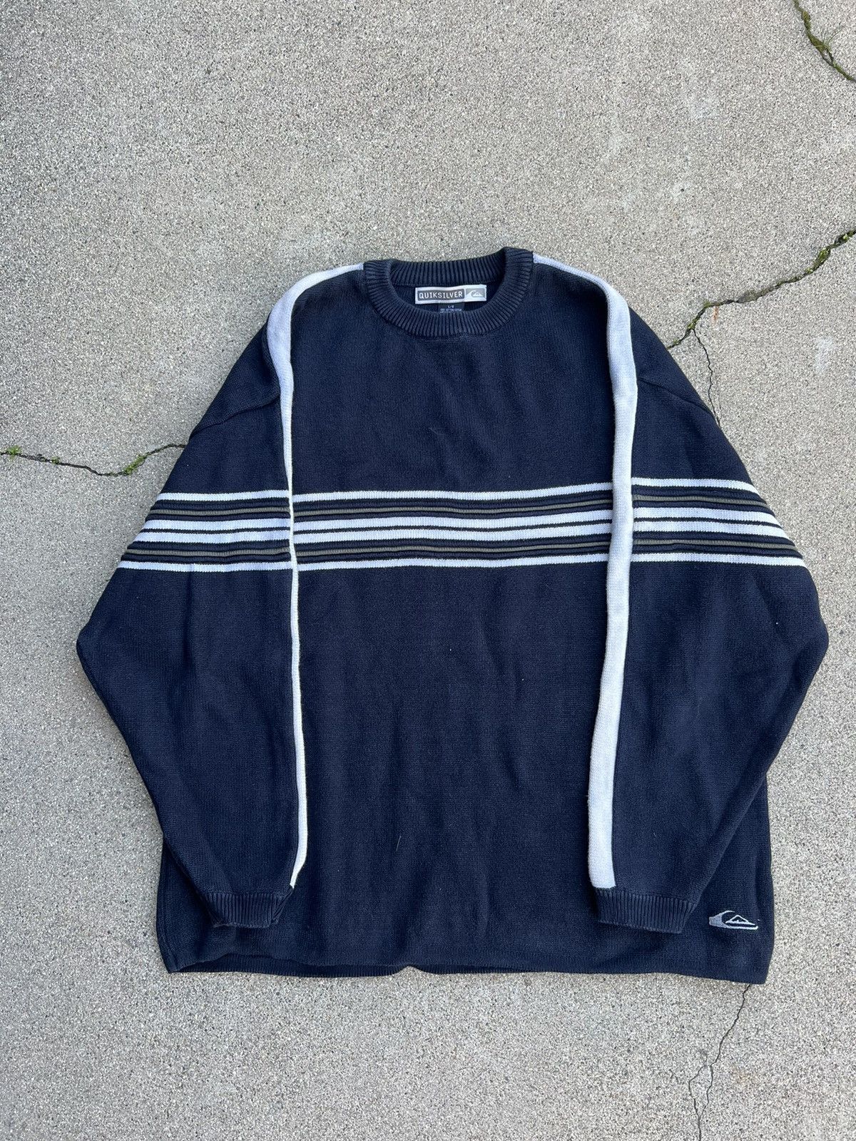 Quicksilver × Streetwear × Vintage Vintage 2000s quicksilver sweater ...