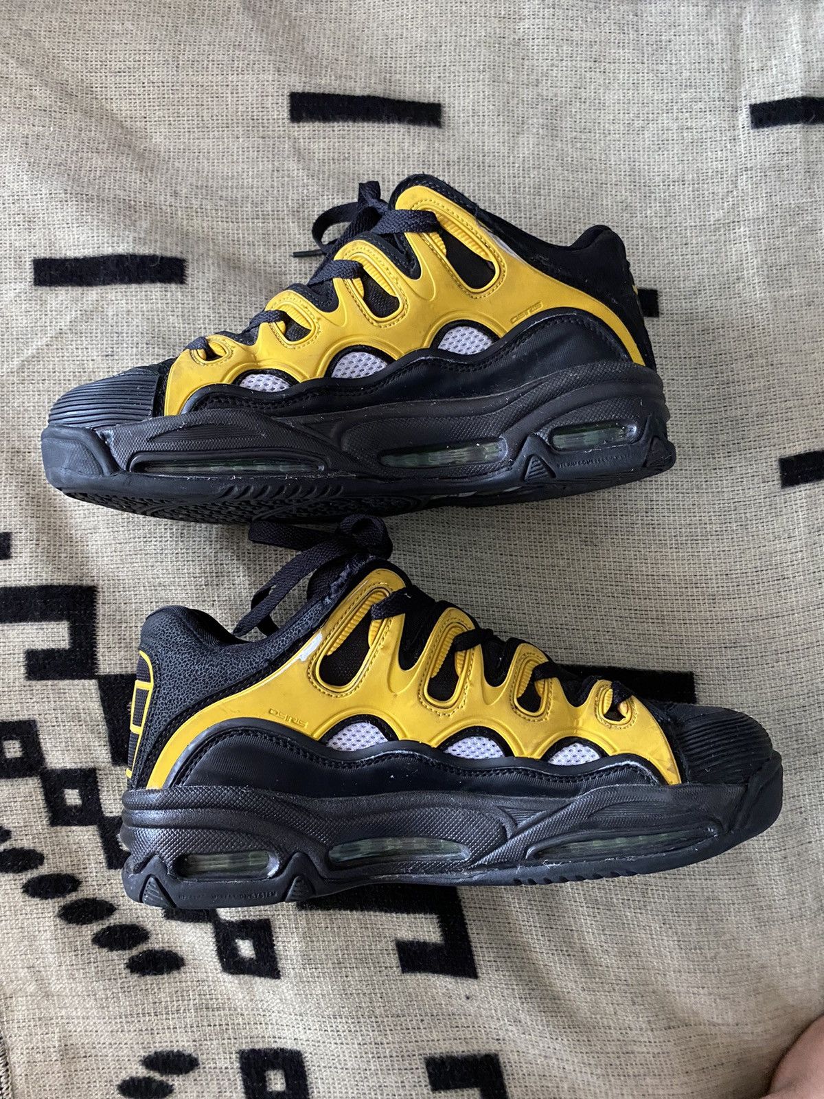 Osiris OSIRIS D3 2001 YELLOW/BLACK REFLECTIVE | Grailed