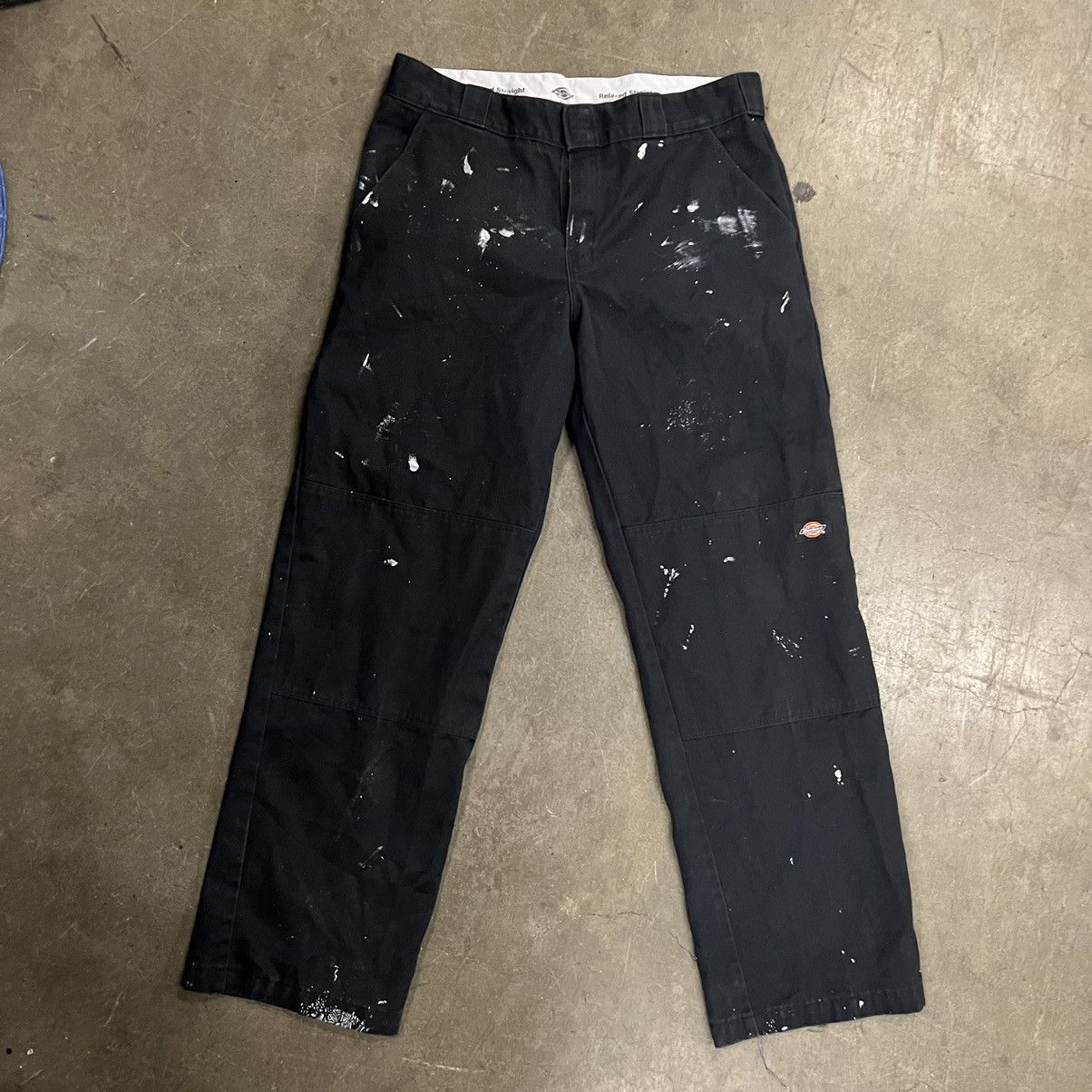 Dickies × Hype × Streetwear Dickies paint splattered skater pants | Grailed