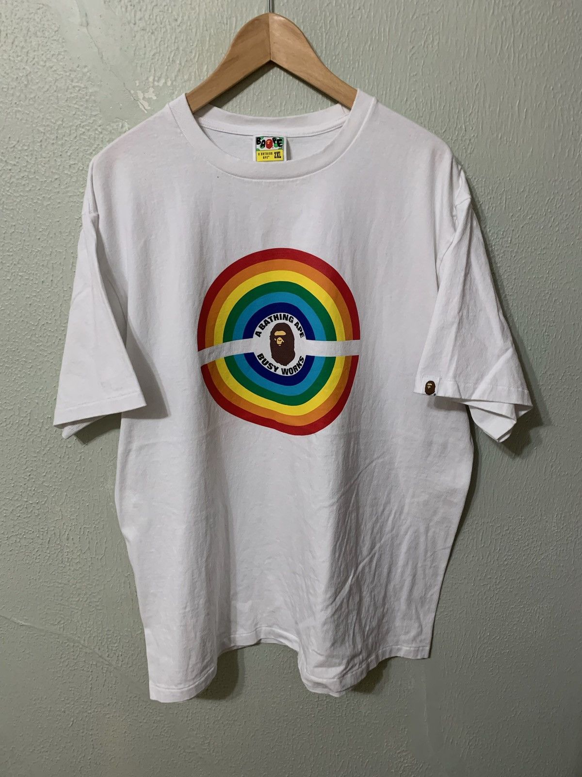 Bape Bape Rainbow Layer T-Shirt | Grailed