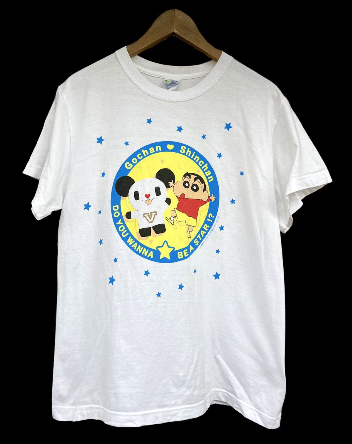 Anime × Cartoon Network × Japanese Brand Crayon Shinchan x Gochan Tee ...