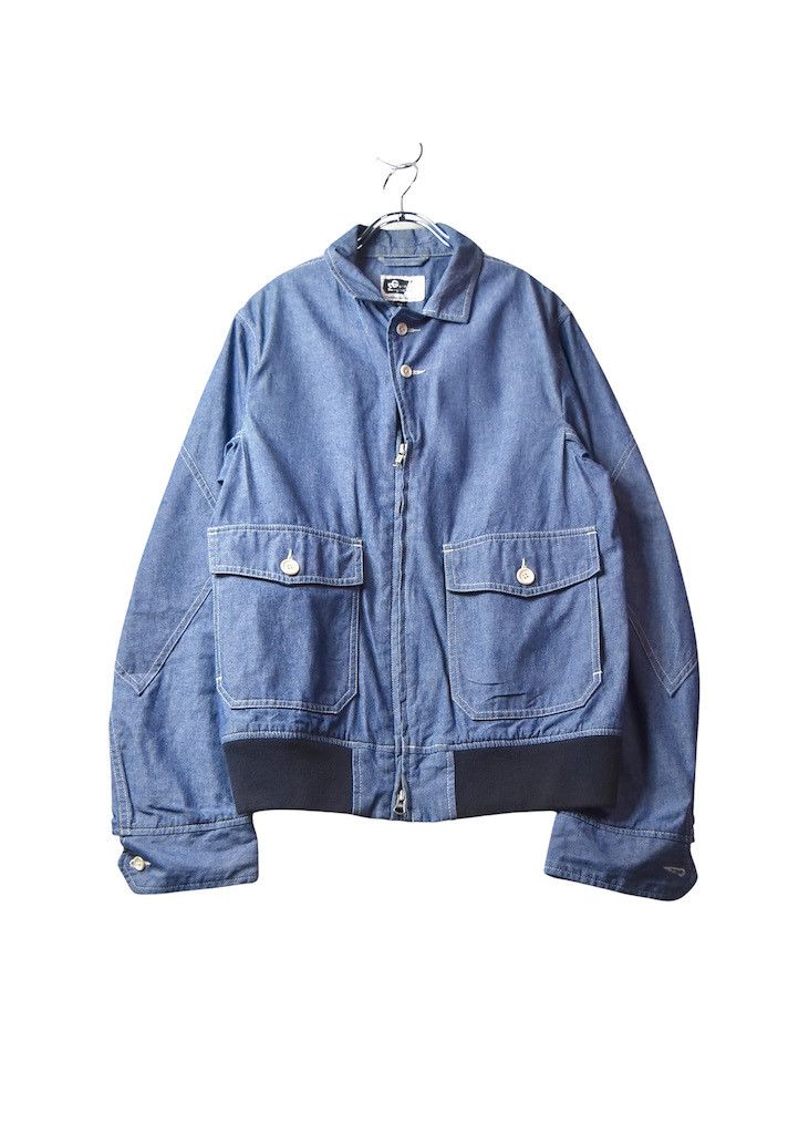 Engineered Garments Engineered Garments/work chembray jacket/28121 ...