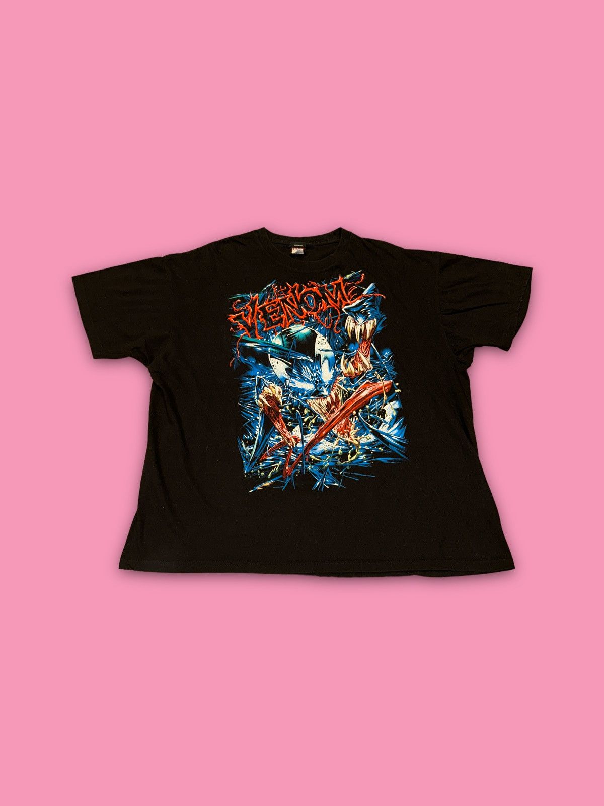 Mad Engine × Marvel Comics × Vintage Vintage venom carnage marvel t ...