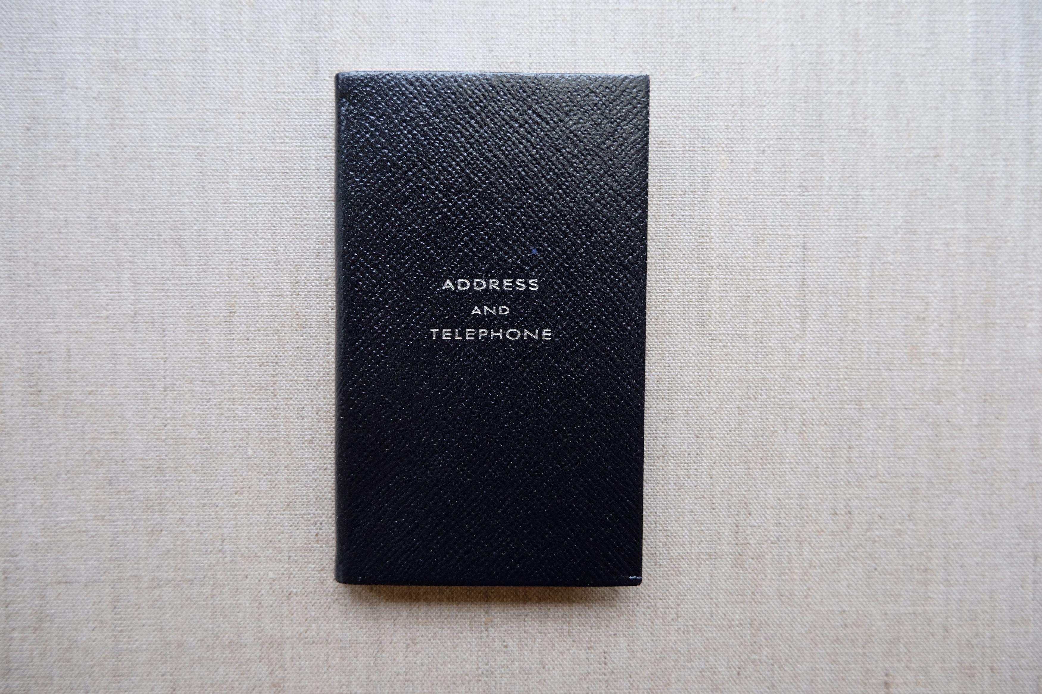 Smythson Concorde Limited Edition Address & Telephone Notebook | Grailed